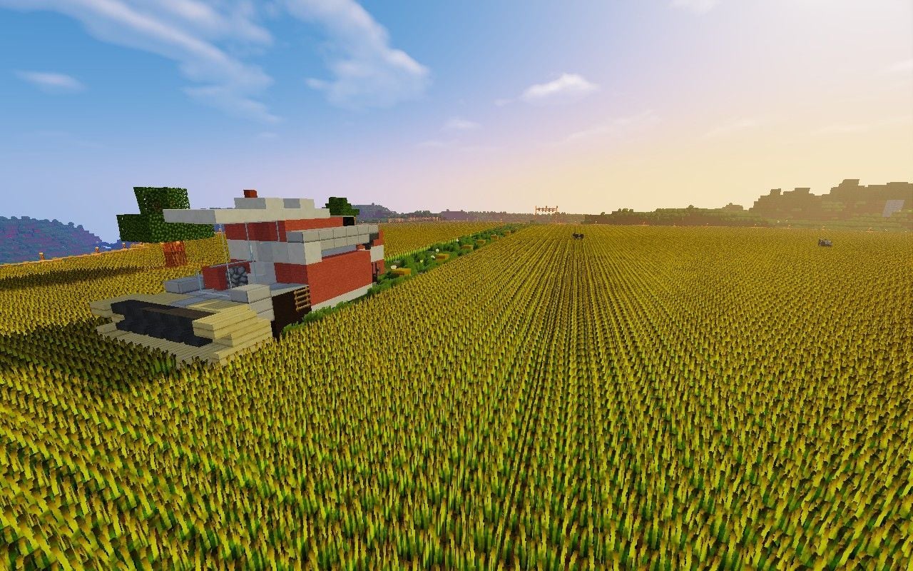 Minecraft Farm Wallpapers - Top Free Minecraft Farm Backgrounds ...