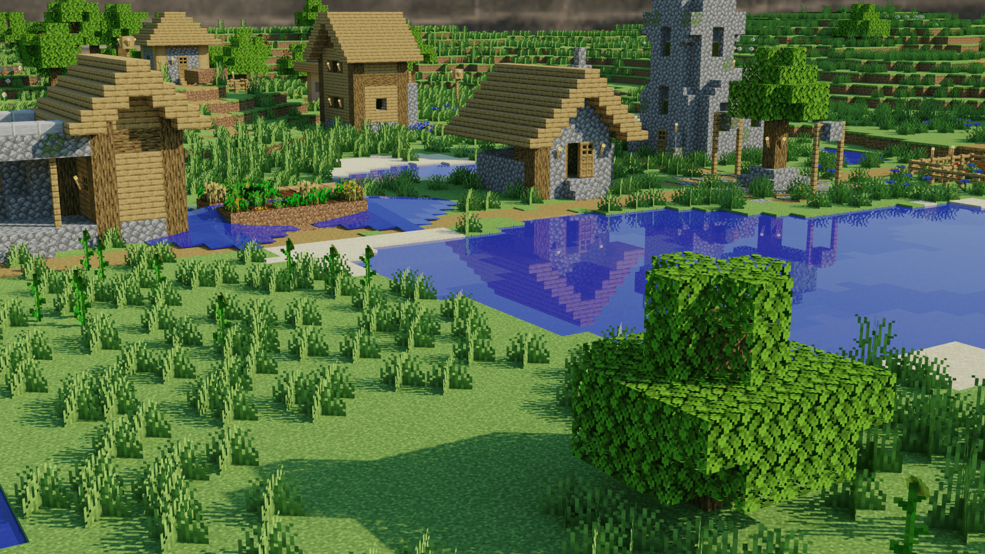 Minecraft Farm Wallpapers - Top Free Minecraft Farm Backgrounds ...