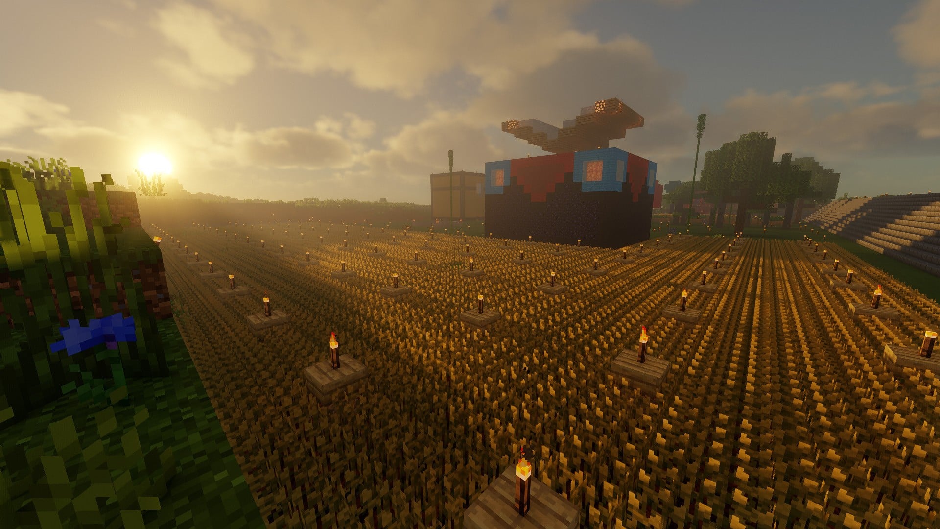 Minecraft Farm Wallpapers - Top Free Minecraft Farm Backgrounds ...