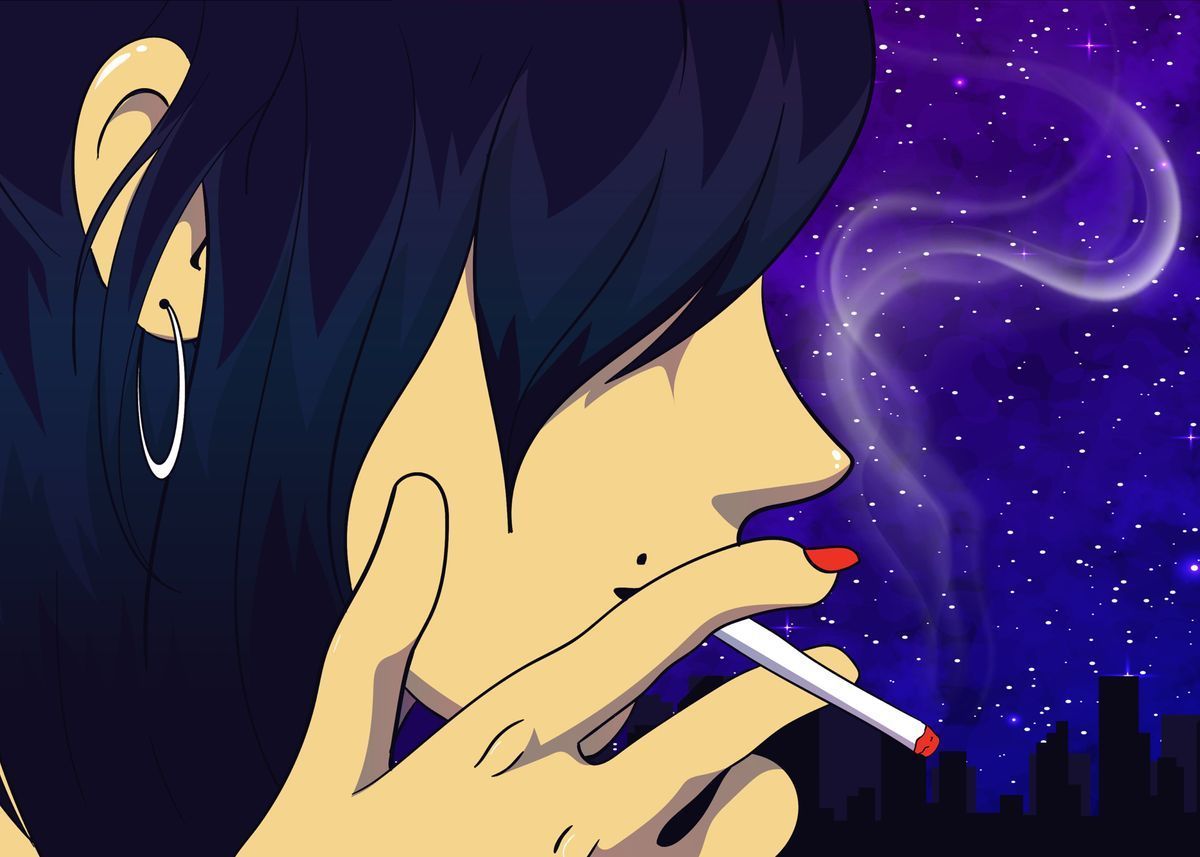 Anime Cigarette Wallpapers - Top Free Anime Cigarette Backgrounds ...