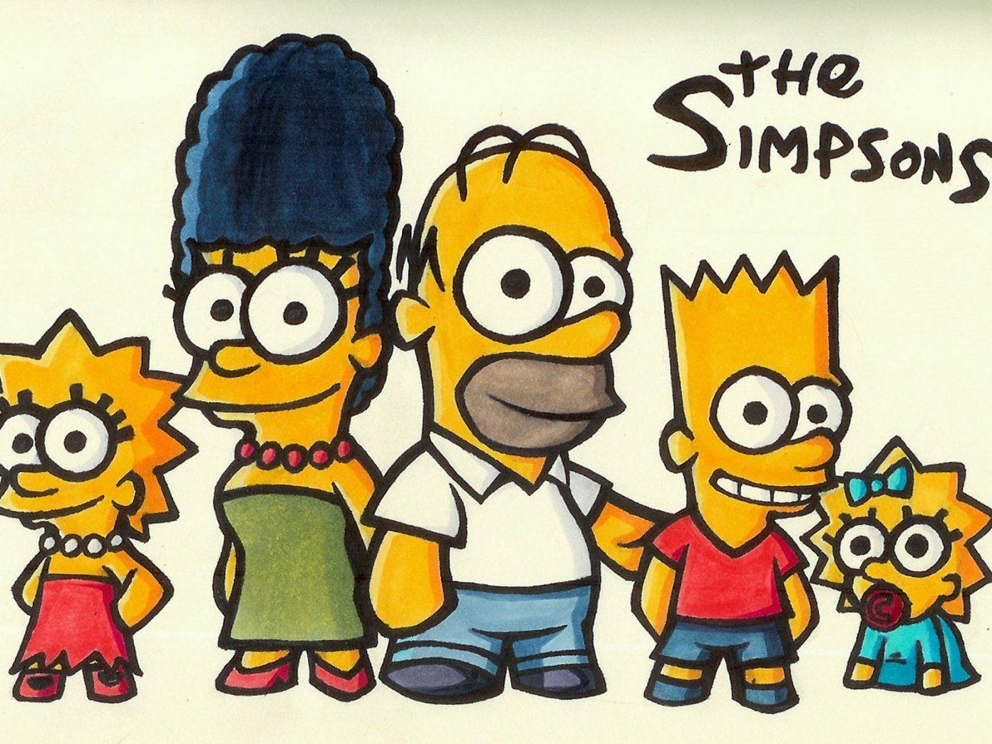 Cute Simpsons Wallpapers - Top Free Cute Simpsons Backgrounds ...