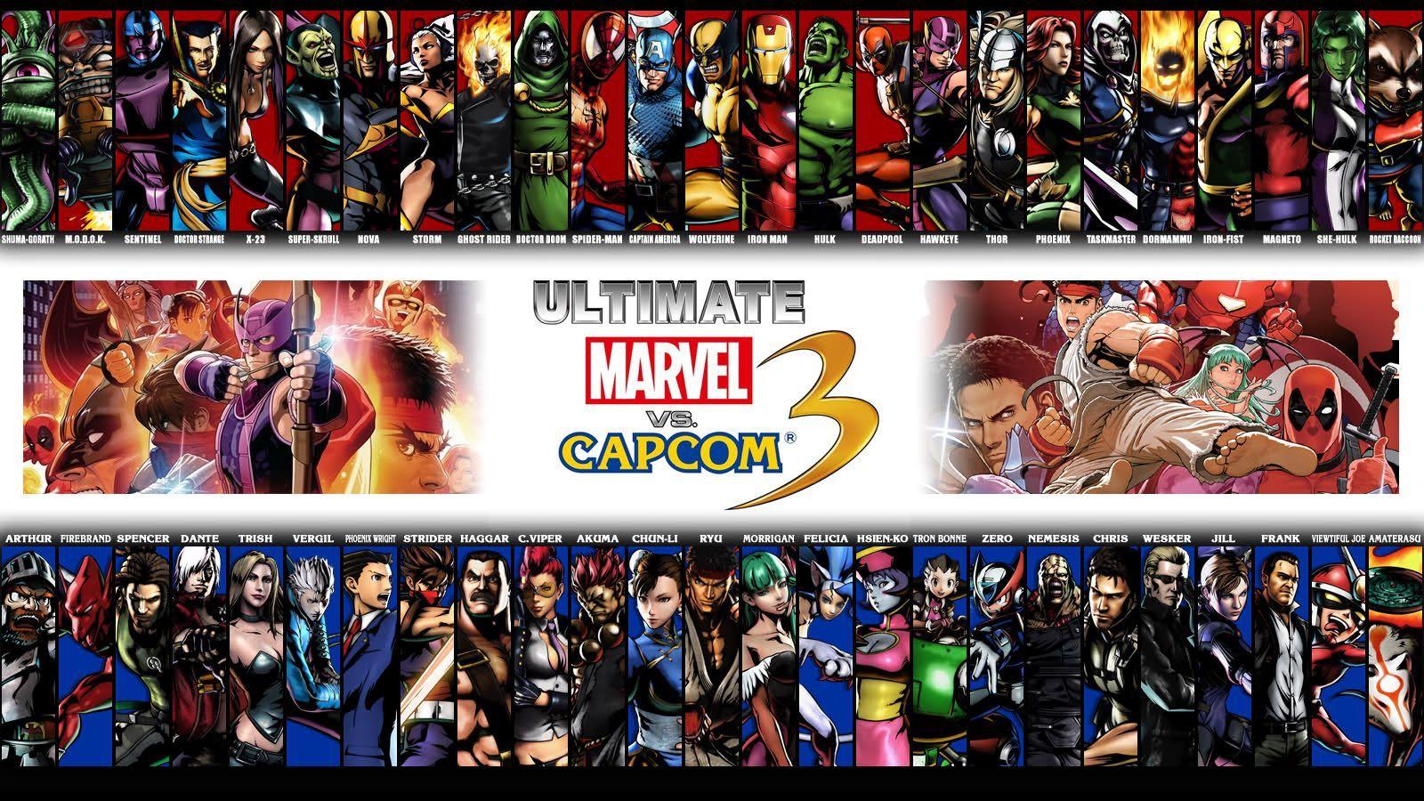 Marvel Vs. Capcom Wallpapers - Top Free Marvel Vs. Capcom Backgrounds ...