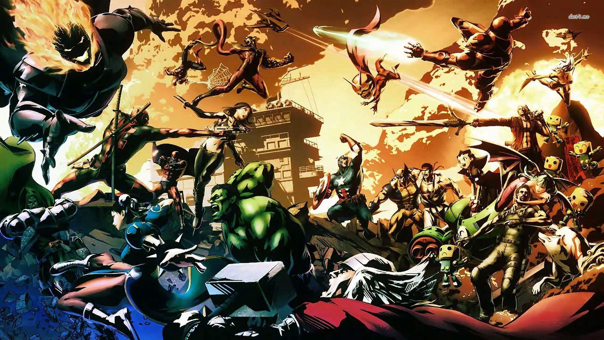 Marvel Vs. Capcom Wallpapers - Top Free Marvel Vs. Capcom Backgrounds ...