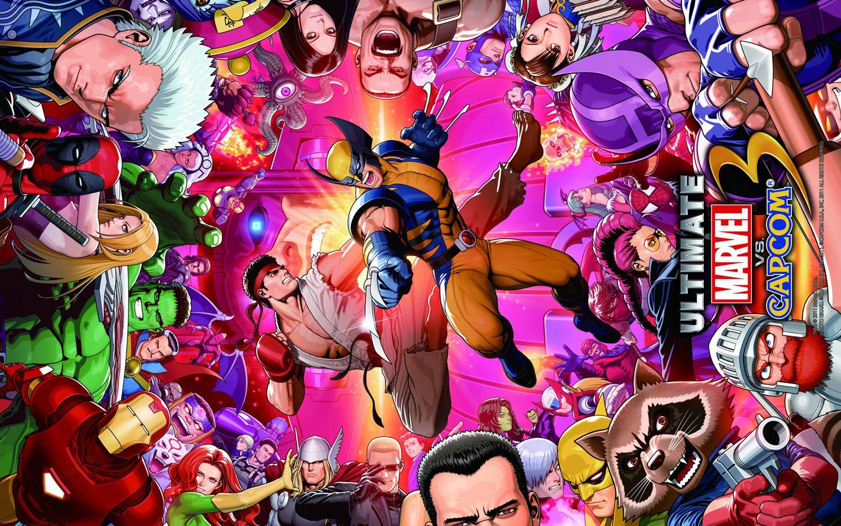 Marvel Vs Capcom Wallpapers Top Free Marvel Vs Capcom Backgrounds Wallpaperaccess