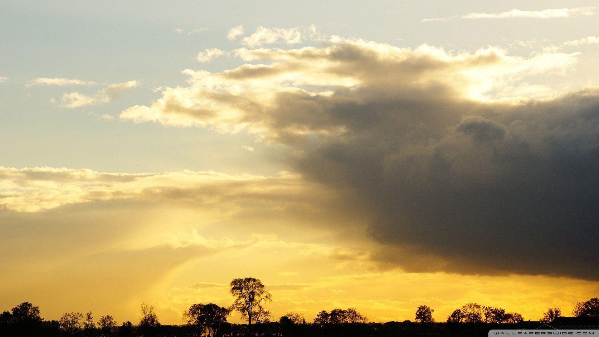 Gold Sky Wallpapers - Top Free Gold Sky Backgrounds - WallpaperAccess