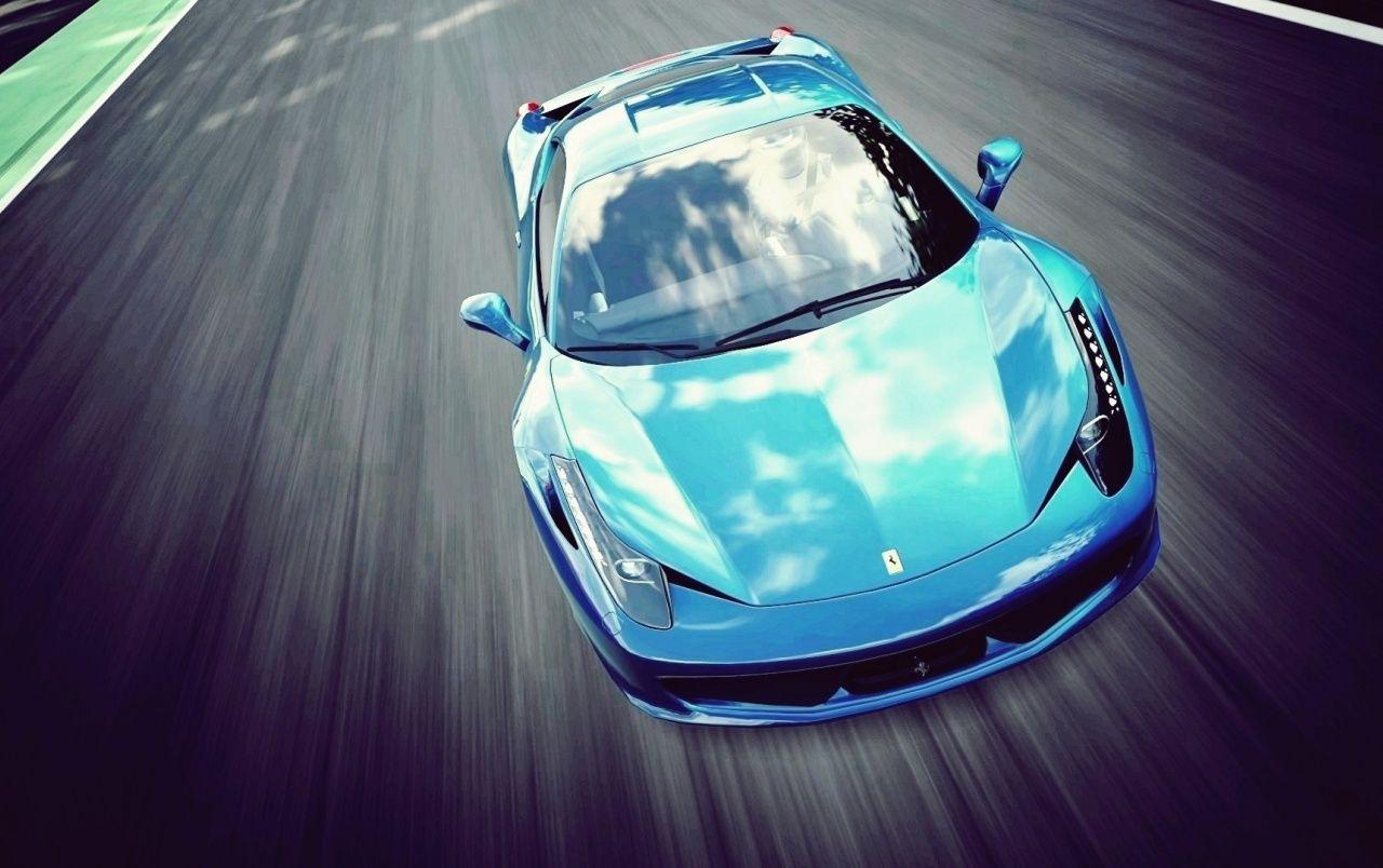 Blue Ferrari Wallpapers - Top Free Blue Ferrari Backgrounds ...