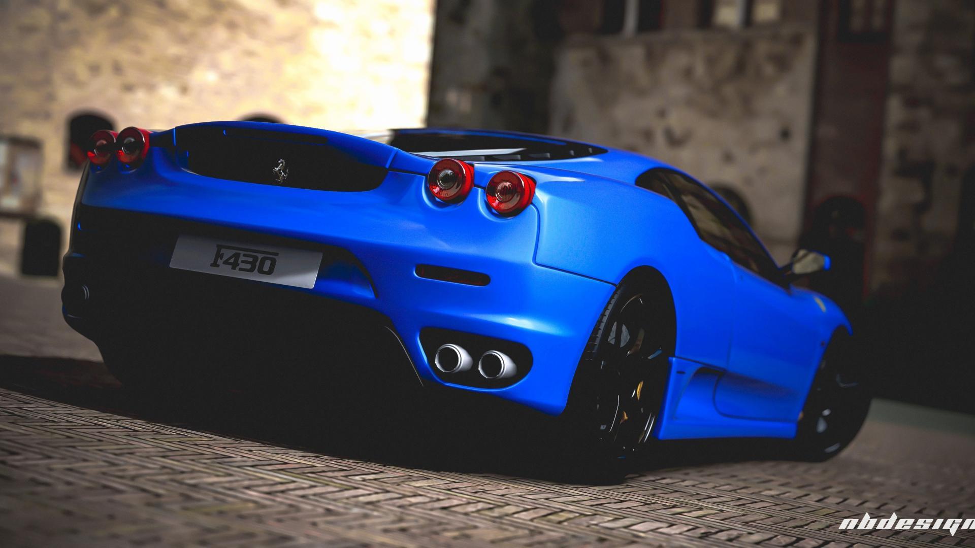Blue Ferrari Wallpapers - Top Free Blue Ferrari Backgrounds ...