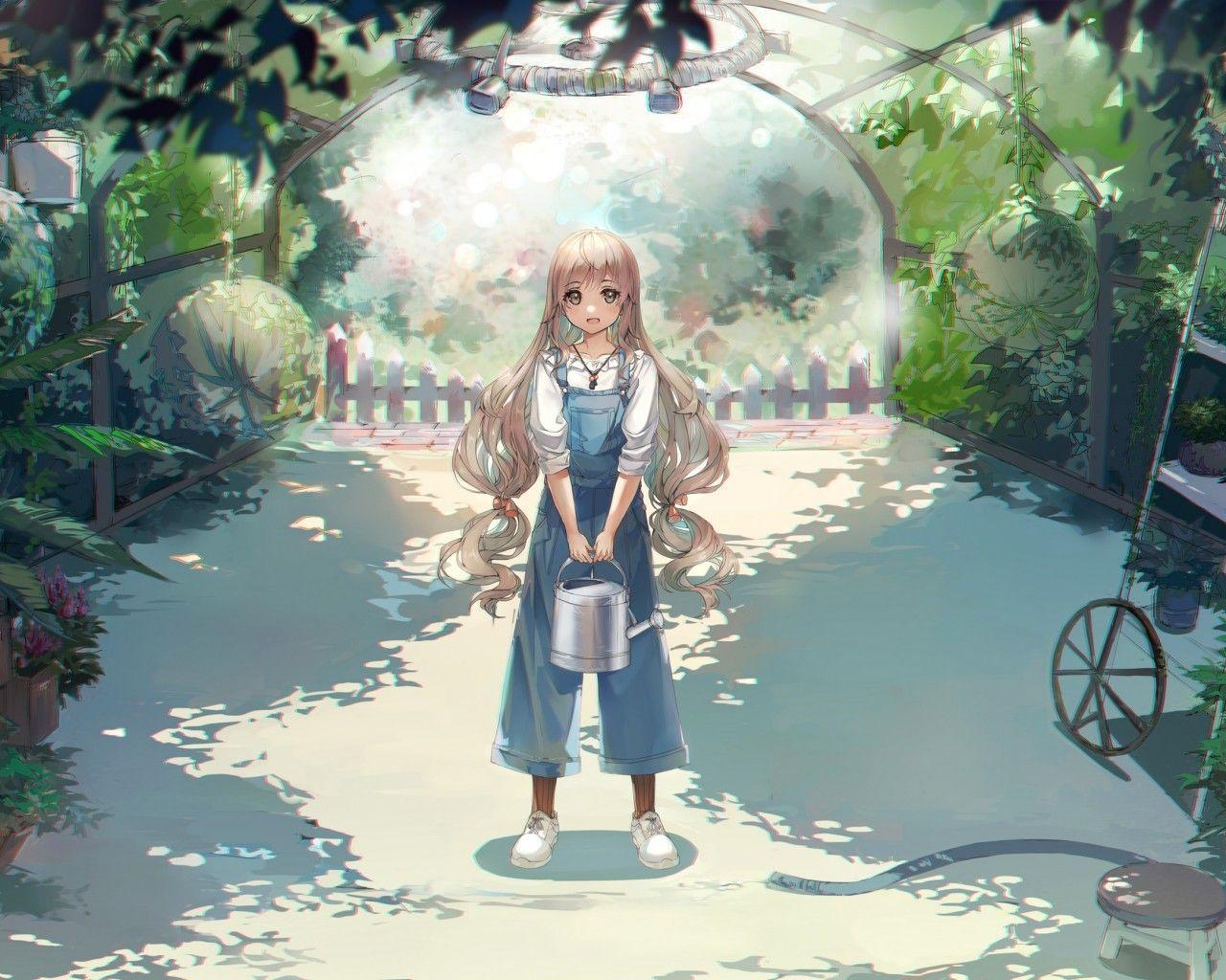 Anime Garden Wallpapers - Top Free Anime Garden Backgrounds ...