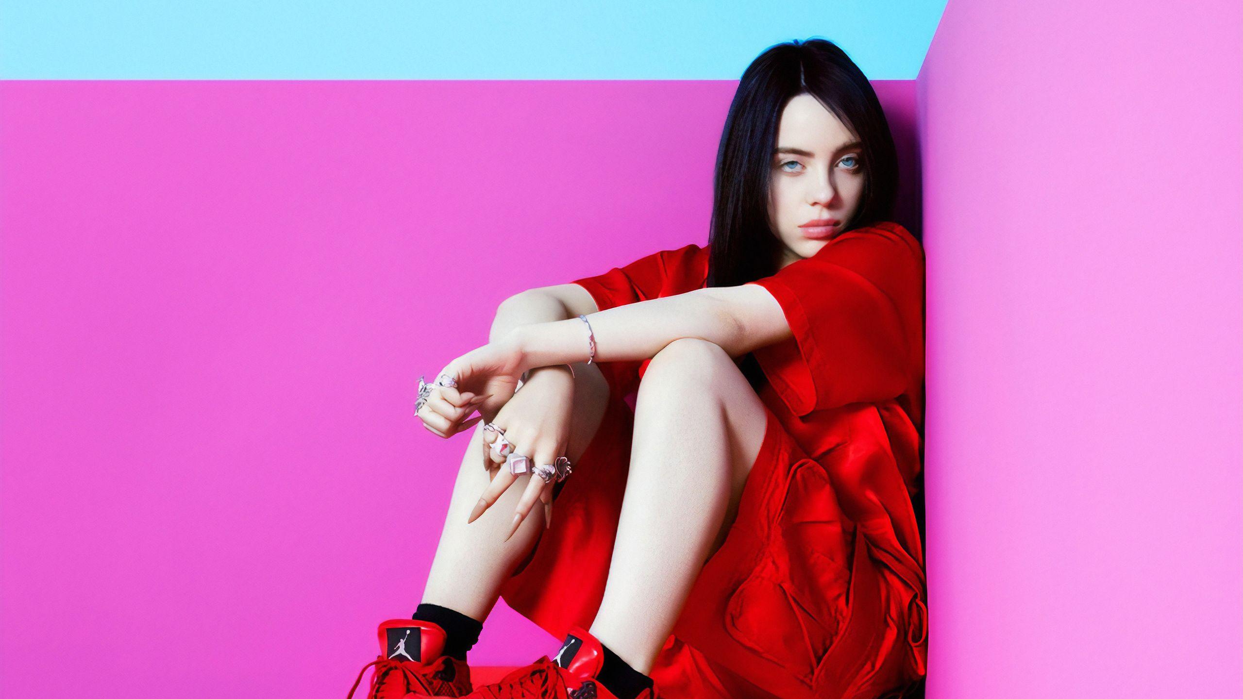 Billie Eilish Red Wallpapers - Top Free Billie Eilish Red Backgrounds ...