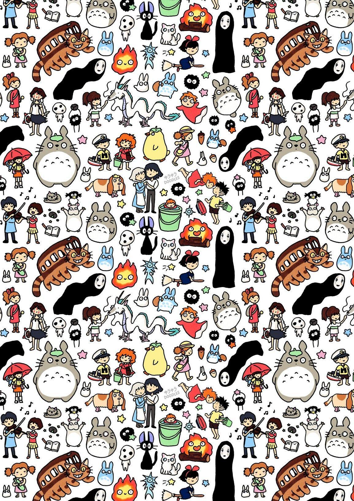 Totoro Design Wallpapers - Top Free Totoro Design Backgrounds ...