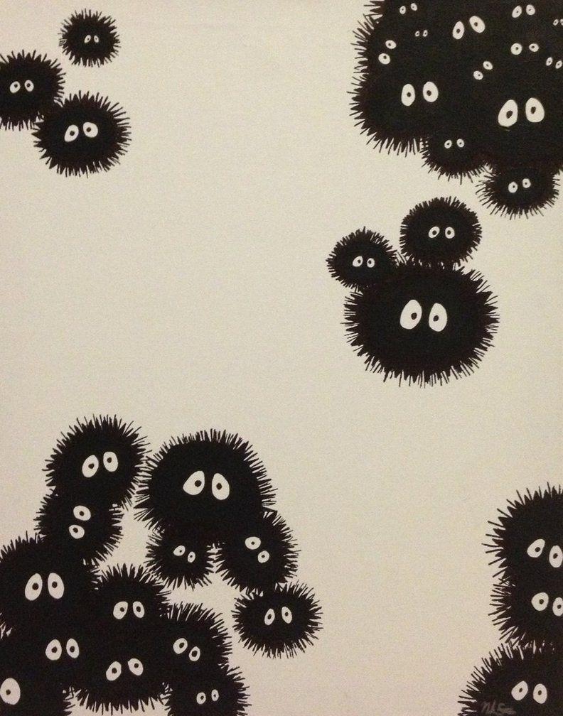 Susuwatari Wallpapers - Top Free Susuwatari Backgrounds - WallpaperAccess