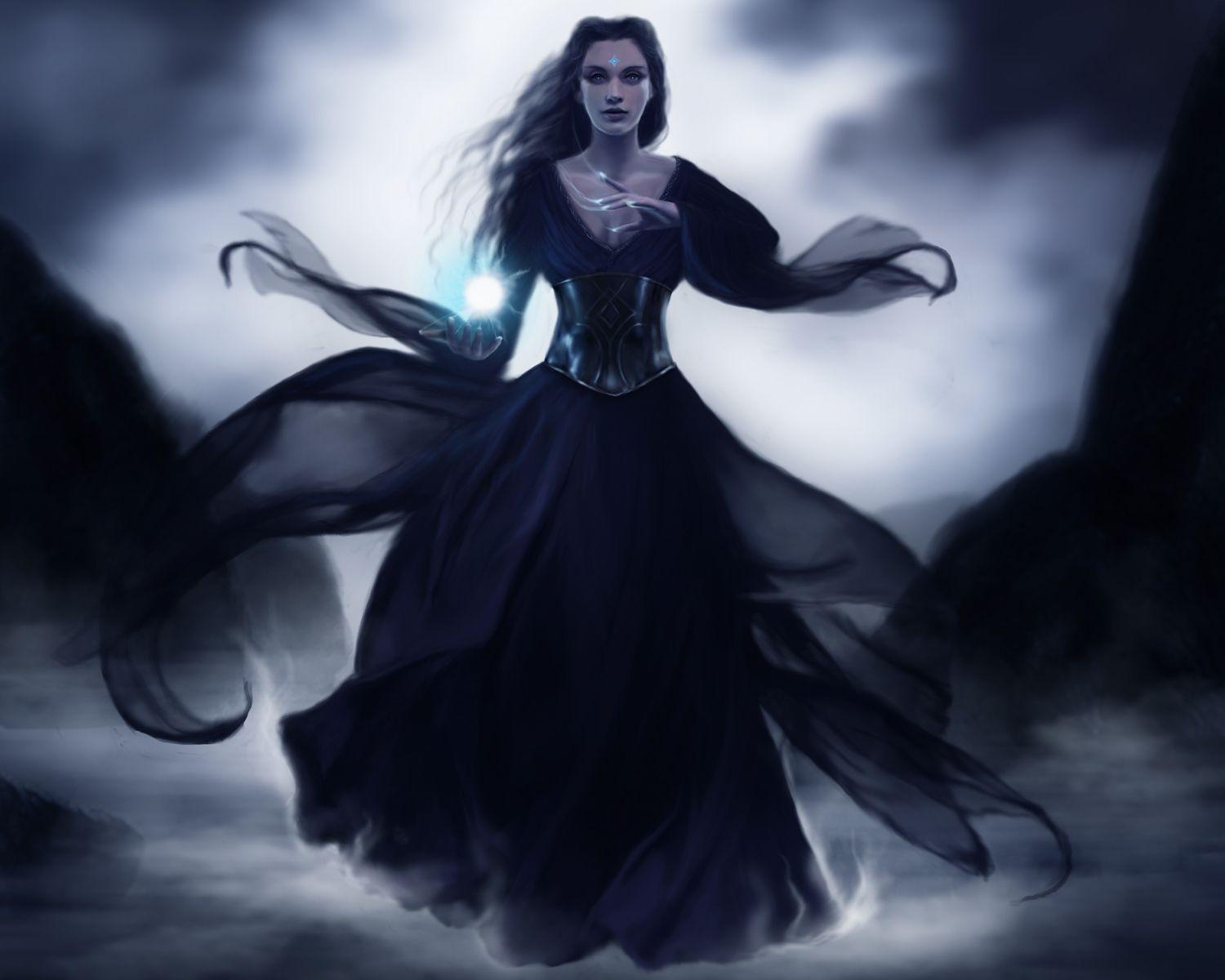 Dark Witch Wallpapers - Top Free Dark Witch Backgrounds - WallpaperAccess