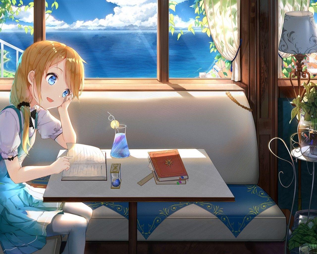 Cafe Anime Wallpapers - Top Free Cafe Anime Backgrounds - WallpaperAccess