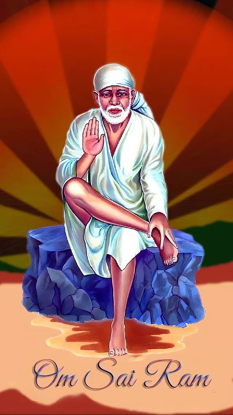 Om Sai Ram Wallpapers - Top Free Om Sai Ram Backgrounds - WallpaperAccess