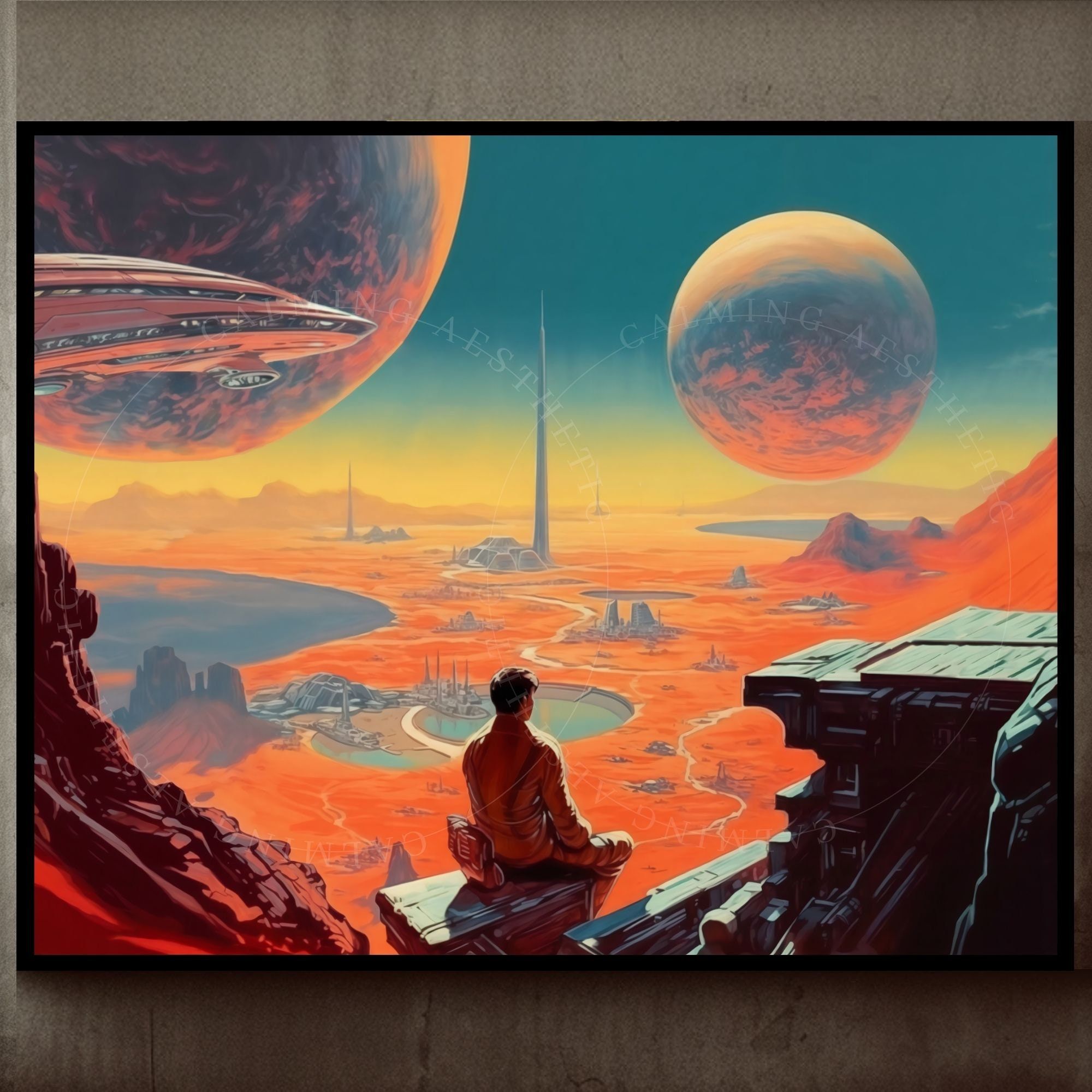 Retro Sci Fi Art Wallpapers - Top Free Retro Sci Fi Art Backgrounds ...