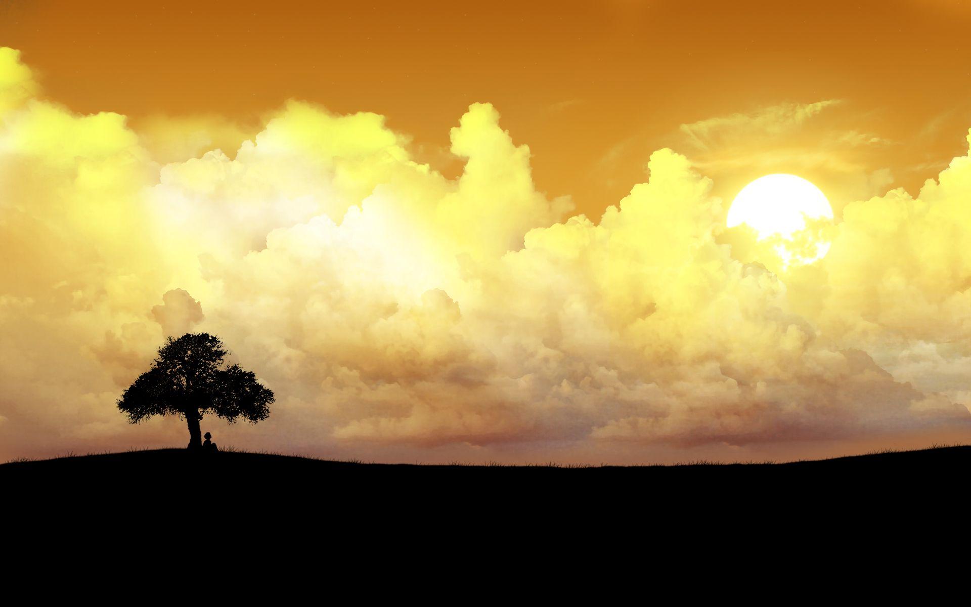 Tree Alone Wallpapers - Top Free Tree Alone Backgrounds - WallpaperAccess