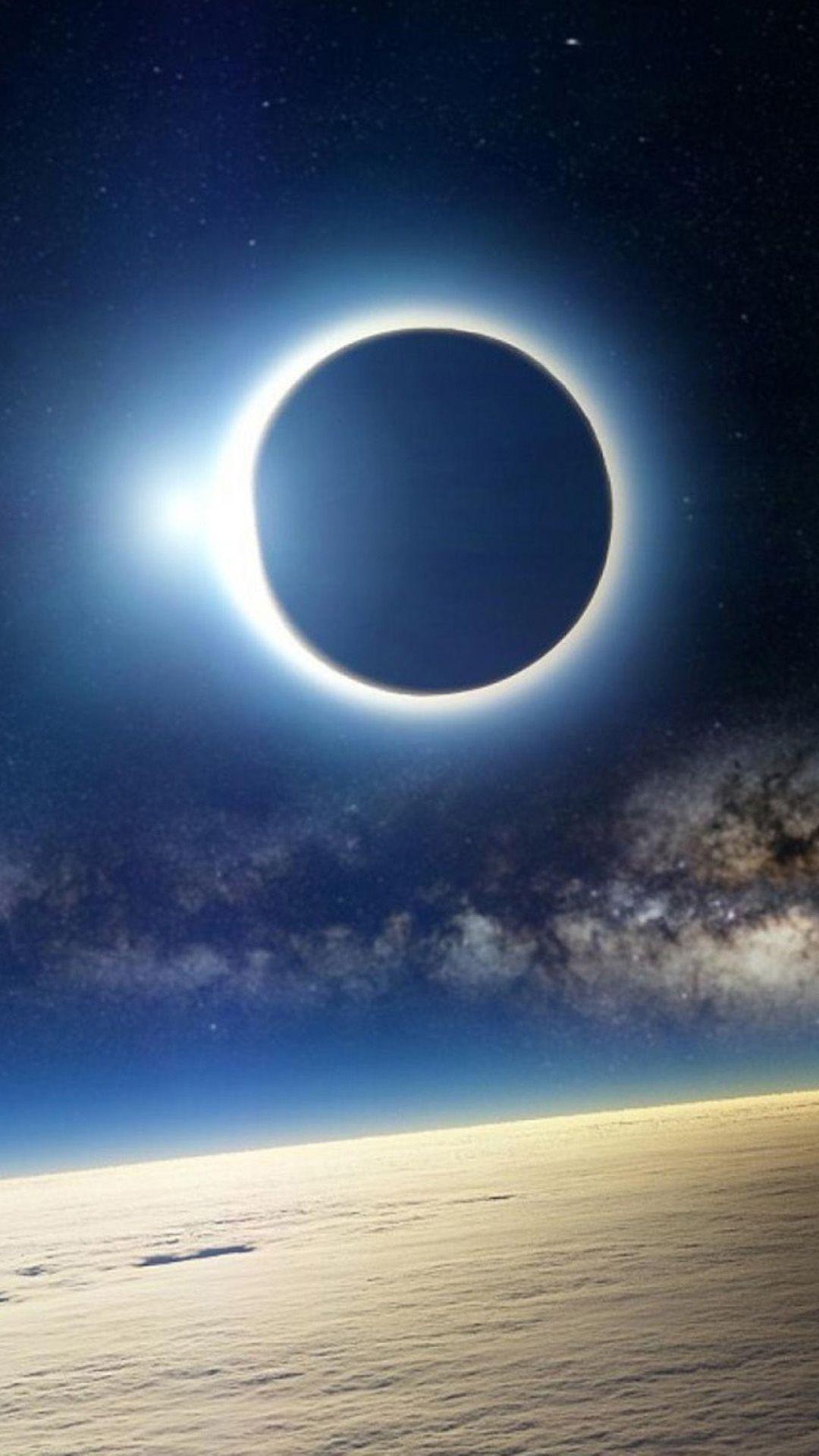 Space Solar Eclipse Wallpapers - Top Free Space Solar Eclipse Backgrounds - WallpaperAccess