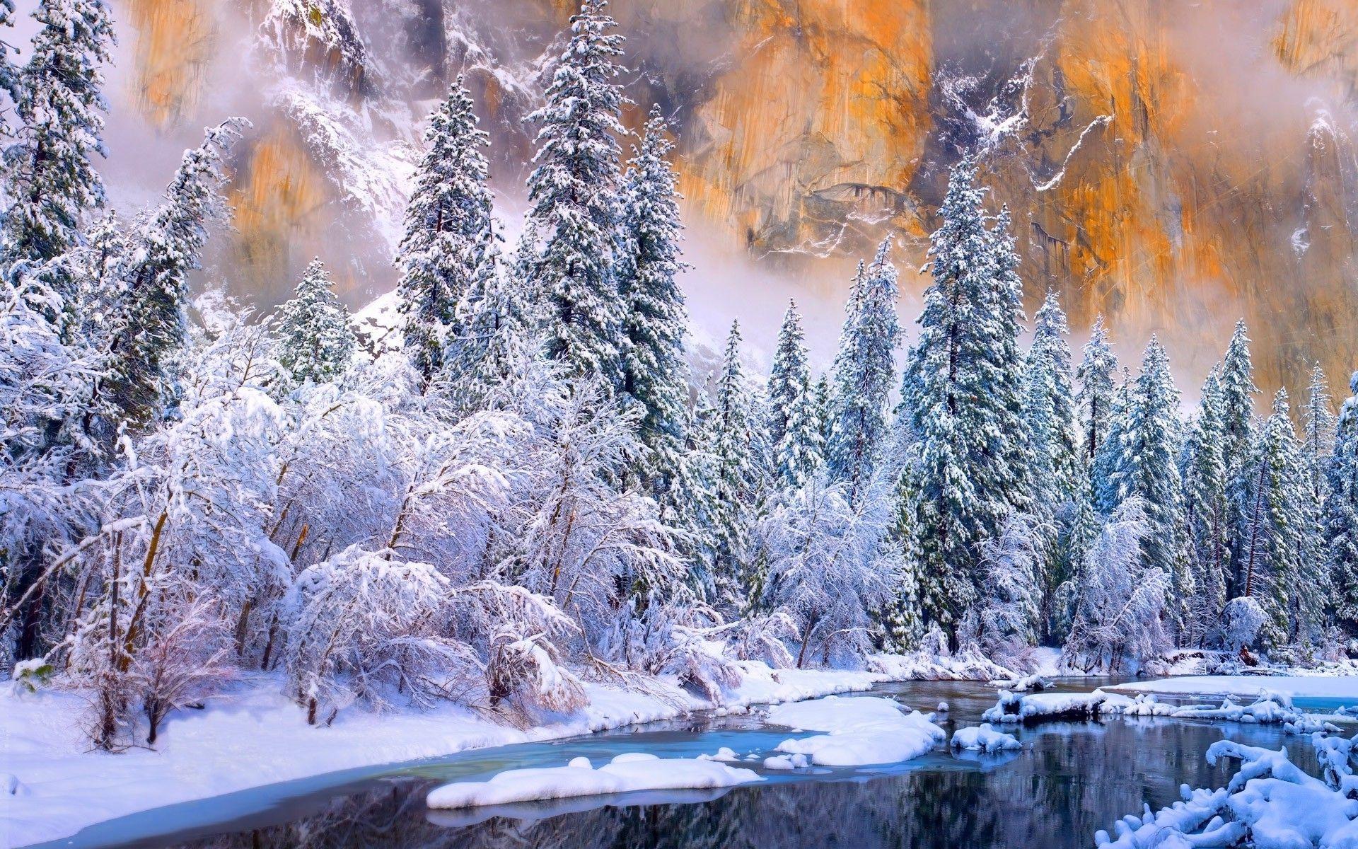 Yosemite National Park Winter Wallpapers - Top Free Yosemite National ...