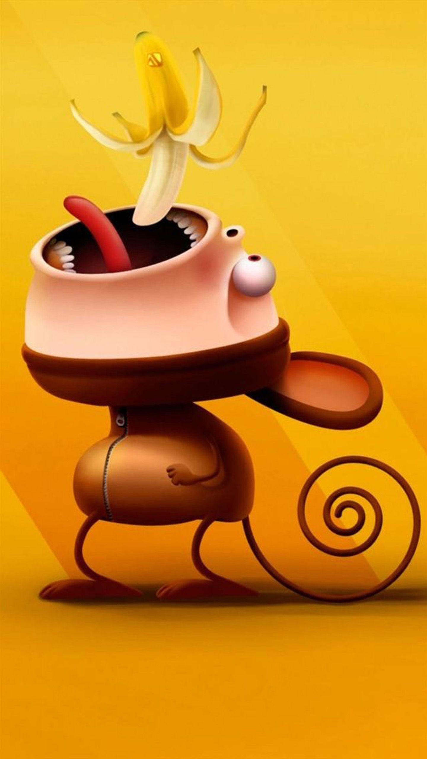 Cute Cartoon Monkey Wallpapers - Top Free Cute Cartoon Monkey ...