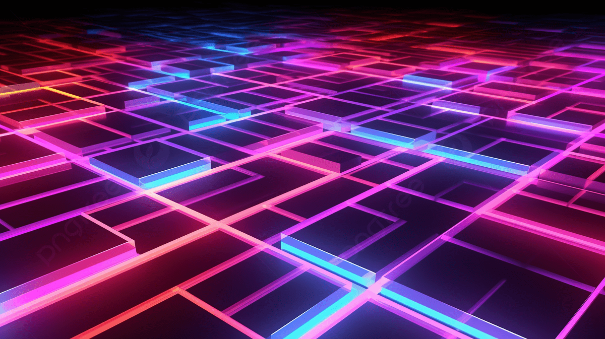 Neon Grid Wallpapers - Top Free Neon Grid Backgrounds - WallpaperAccess