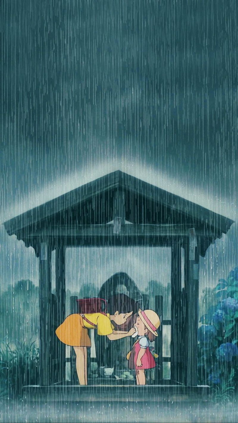 Studio Ghibli Rain Wallpapers - Top Free Studio Ghibli Rain Backgrounds ...