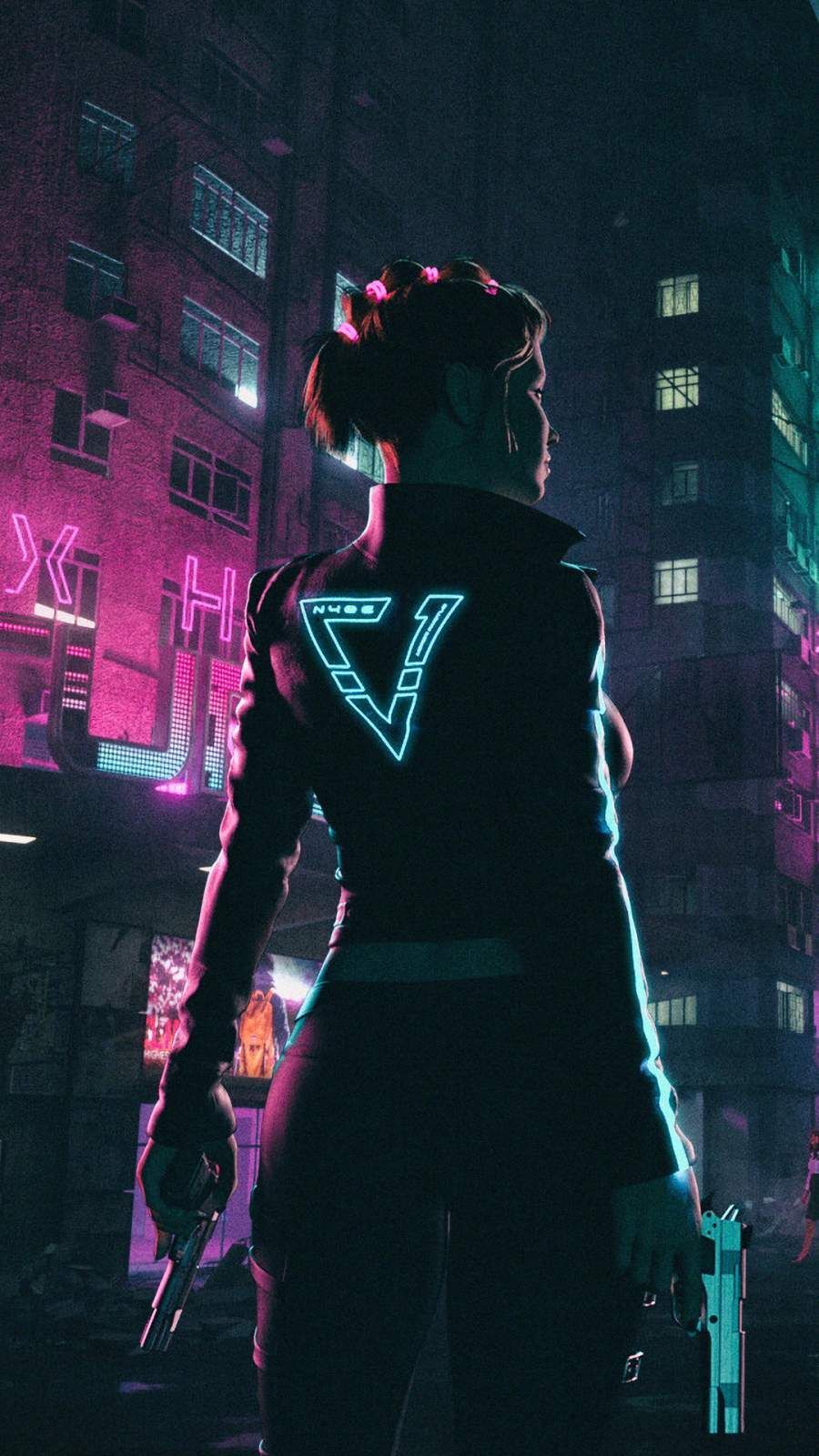 Girl Neon Wallpapers - Top Free Girl Neon Backgrounds - WallpaperAccess
