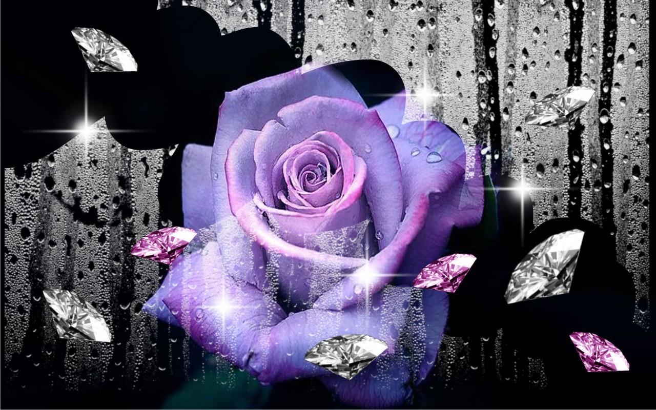 Diamond & Roses Wallpapers - Top Free Diamond & Roses Backgrounds ...