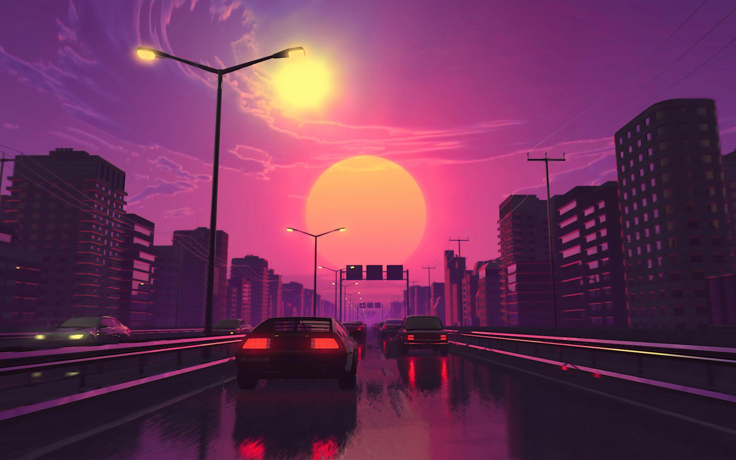 Retro Wave Wallpapers - Top Free Retro Wave Backgrounds - WallpaperAccess