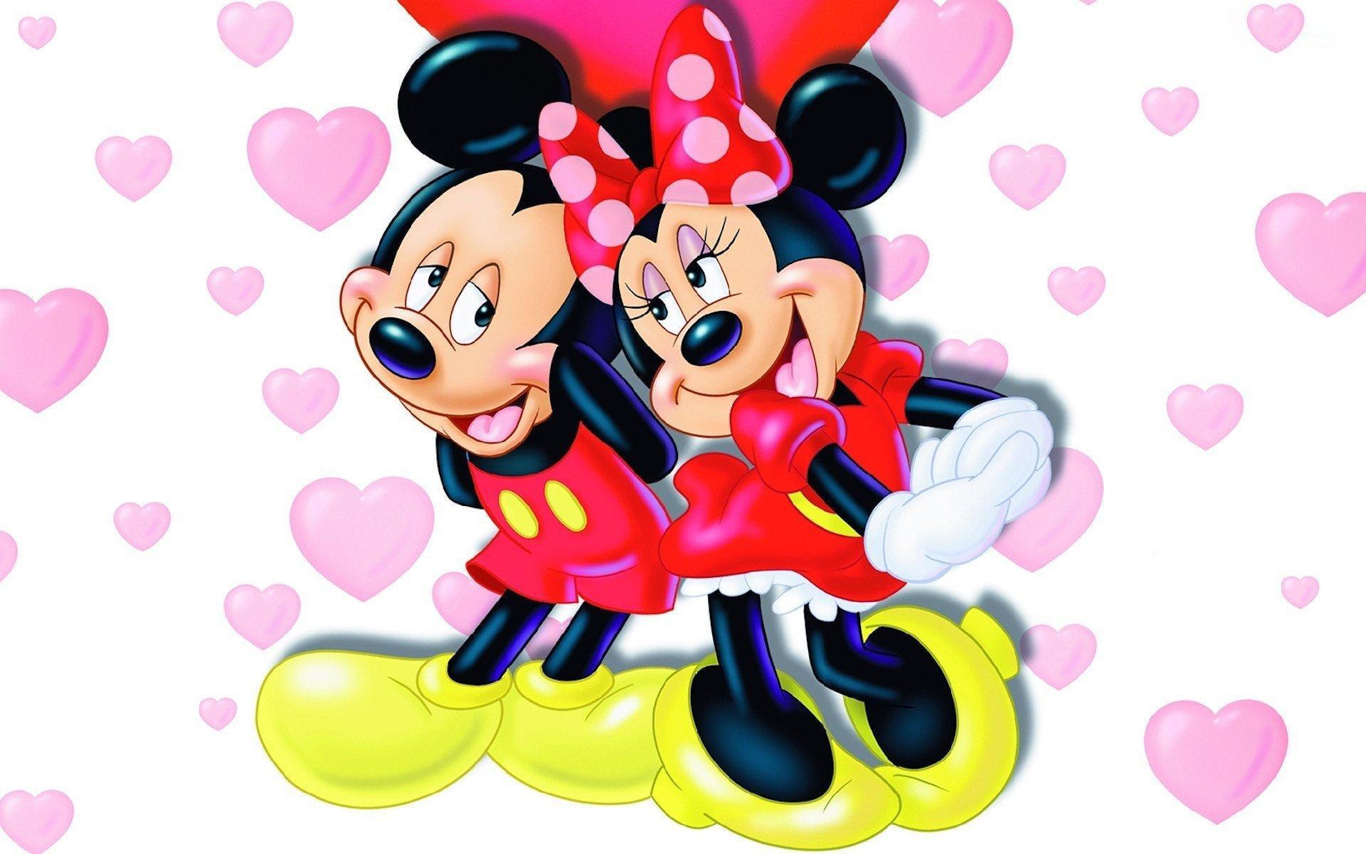 Cute Mickey and Minnie Mouse Wallpapers - Top Free Cute Mickey and ...