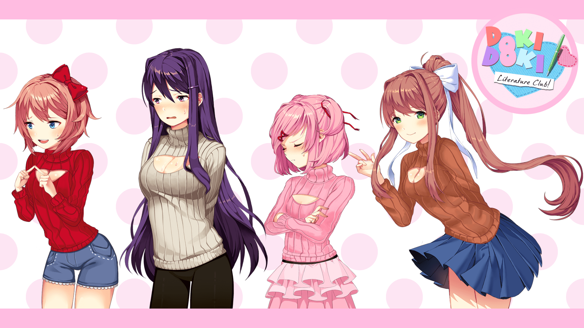 DDLC Wallpapers - Top Free DDLC Backgrounds - WallpaperAccess