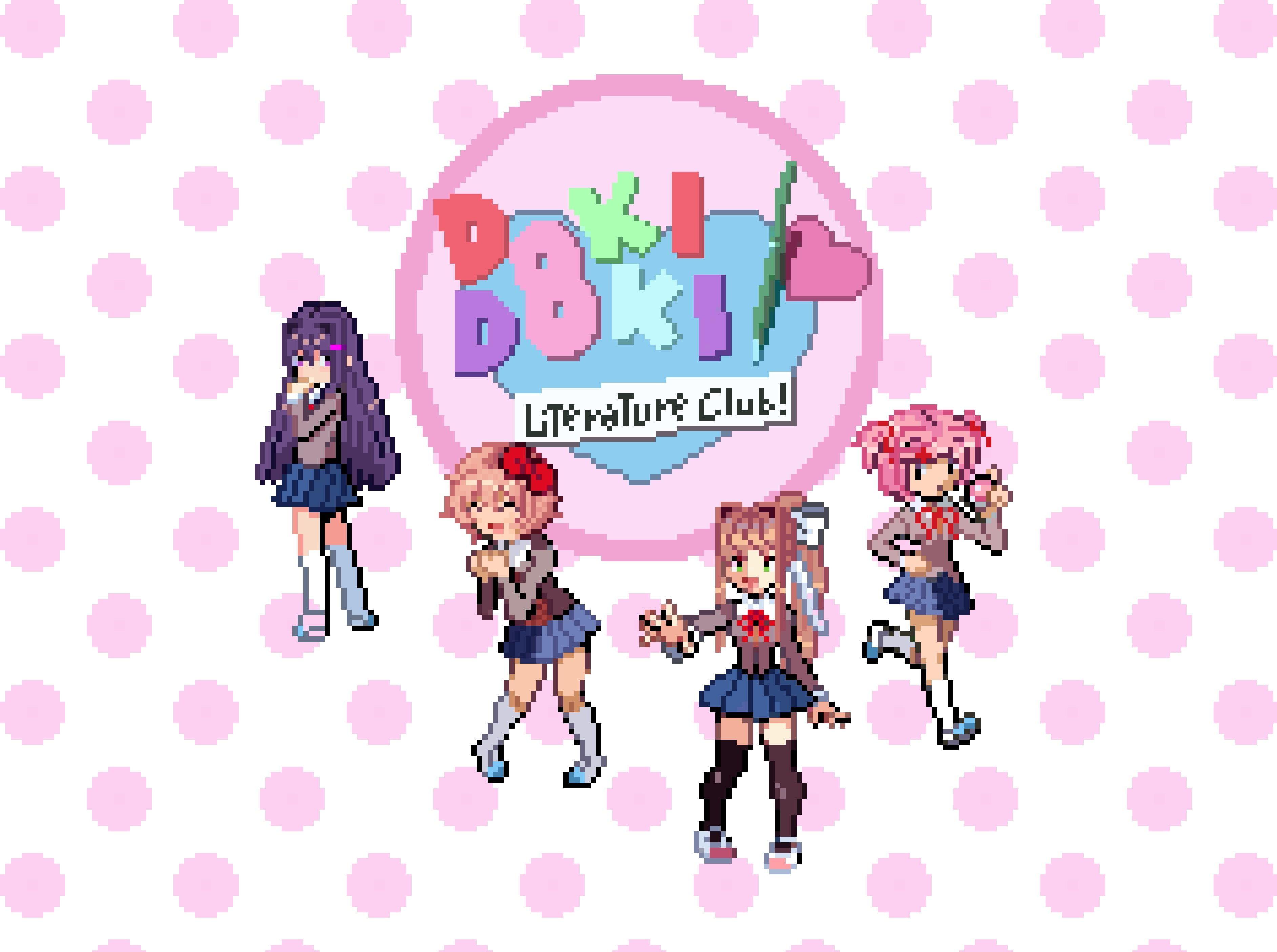 Doki Doki Literature Club! Wallpapers - Top Free Doki Doki Literature ...