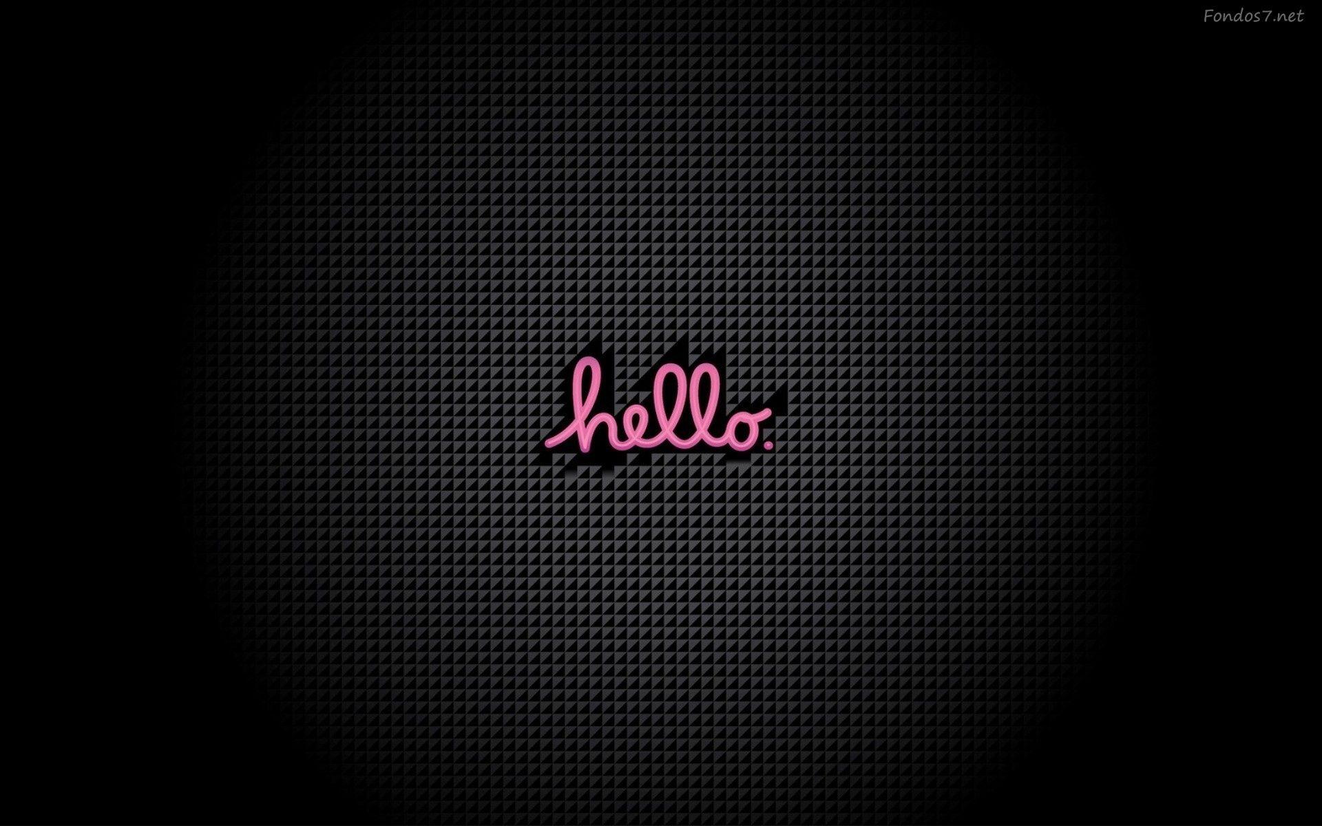 Hello Wallpapers - Top Free Hello Backgrounds - WallpaperAccess