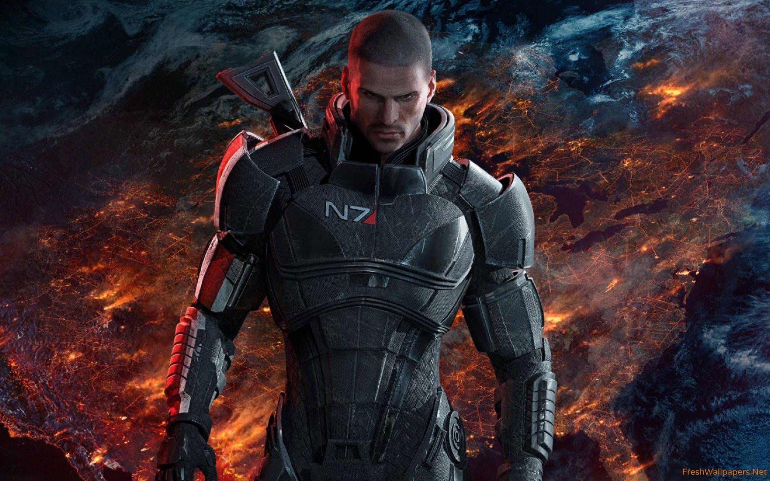 Commander Shepard Wallpapers - Top Free Commander Shepard Backgrounds ...