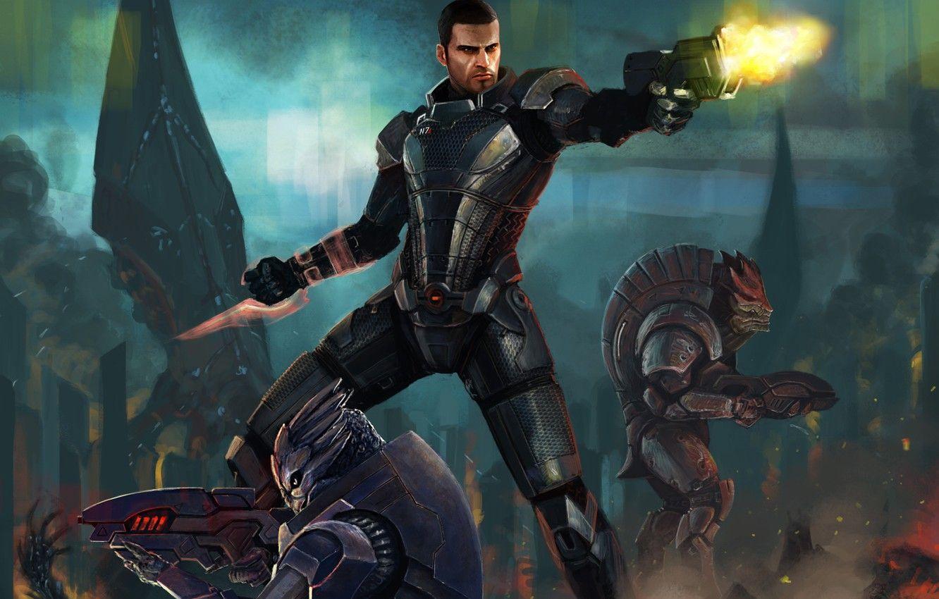 Commander Shepard Wallpapers - Top Free Commander Shepard Backgrounds ...