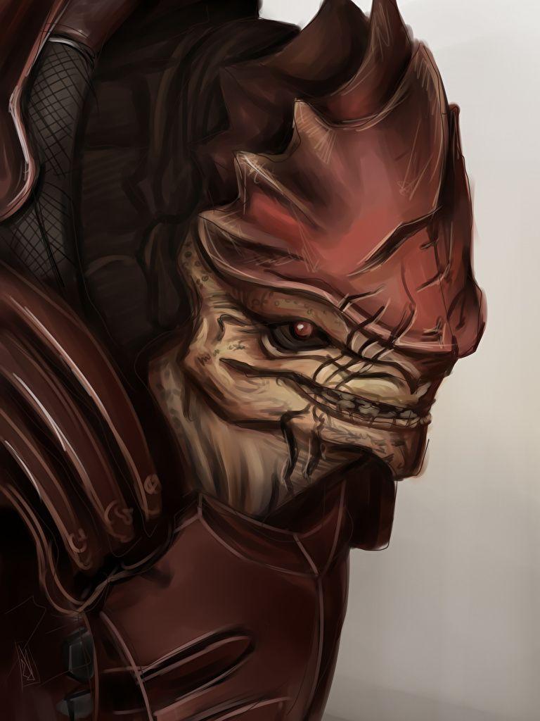 Urdnot Wrex Wallpapers Top Free Urdnot Wrex Backgrounds Wallpaperaccess