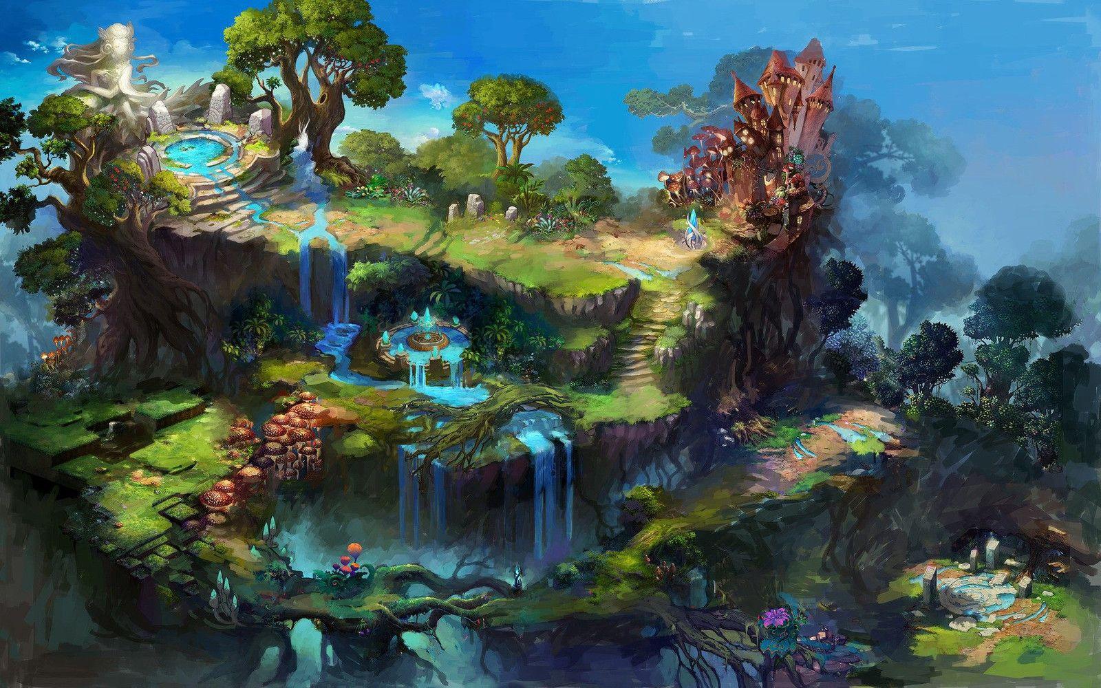 Fantasy World Wallpapers - Top Free Fantasy World Backgrounds ...
