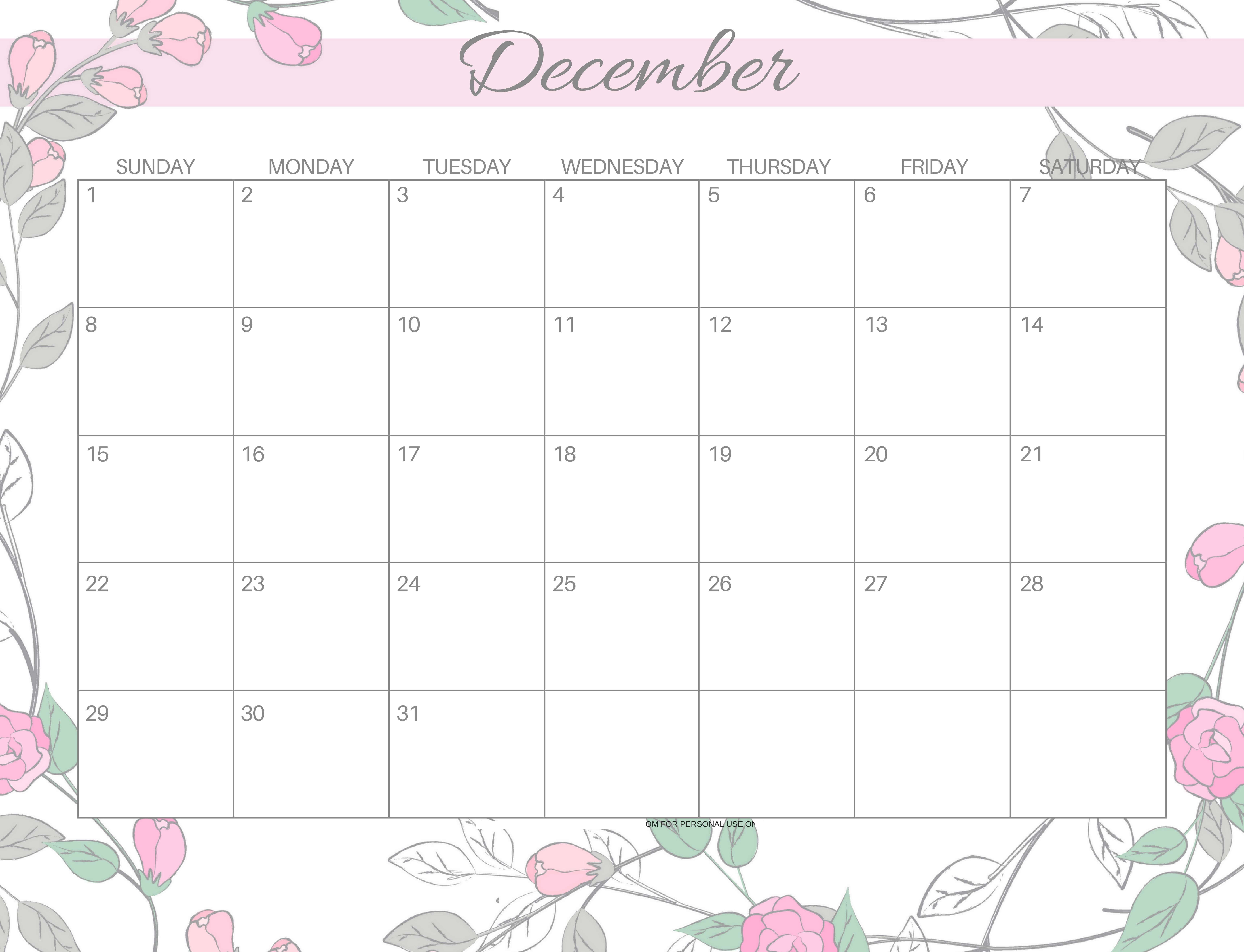 December 2019 Calendar Wallpapers - Top Free December 2019 Calendar ...
