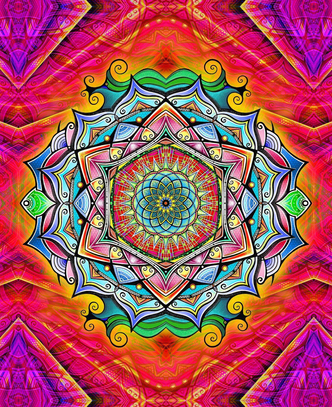 Colorful Mandala Pattern Wallpapers - Top Free Colorful Mandala Pattern ...