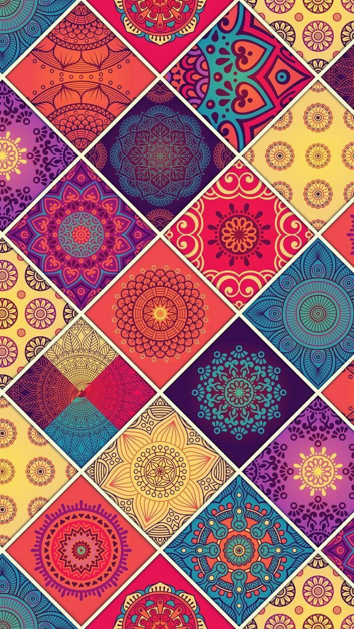 Colorful Mandala Pattern Wallpapers - Top Free Colorful Mandala Pattern ...