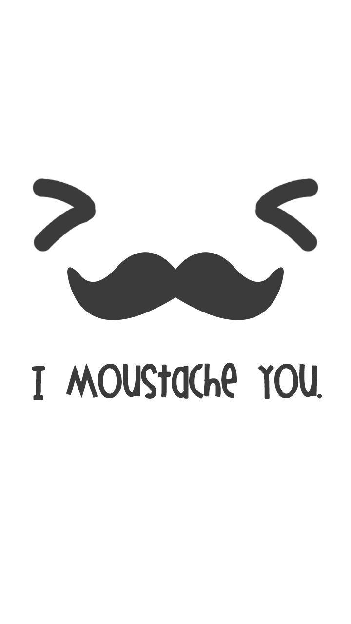 Cute Mustache iPhone Wallpapers - Top Free Cute Mustache iPhone ...