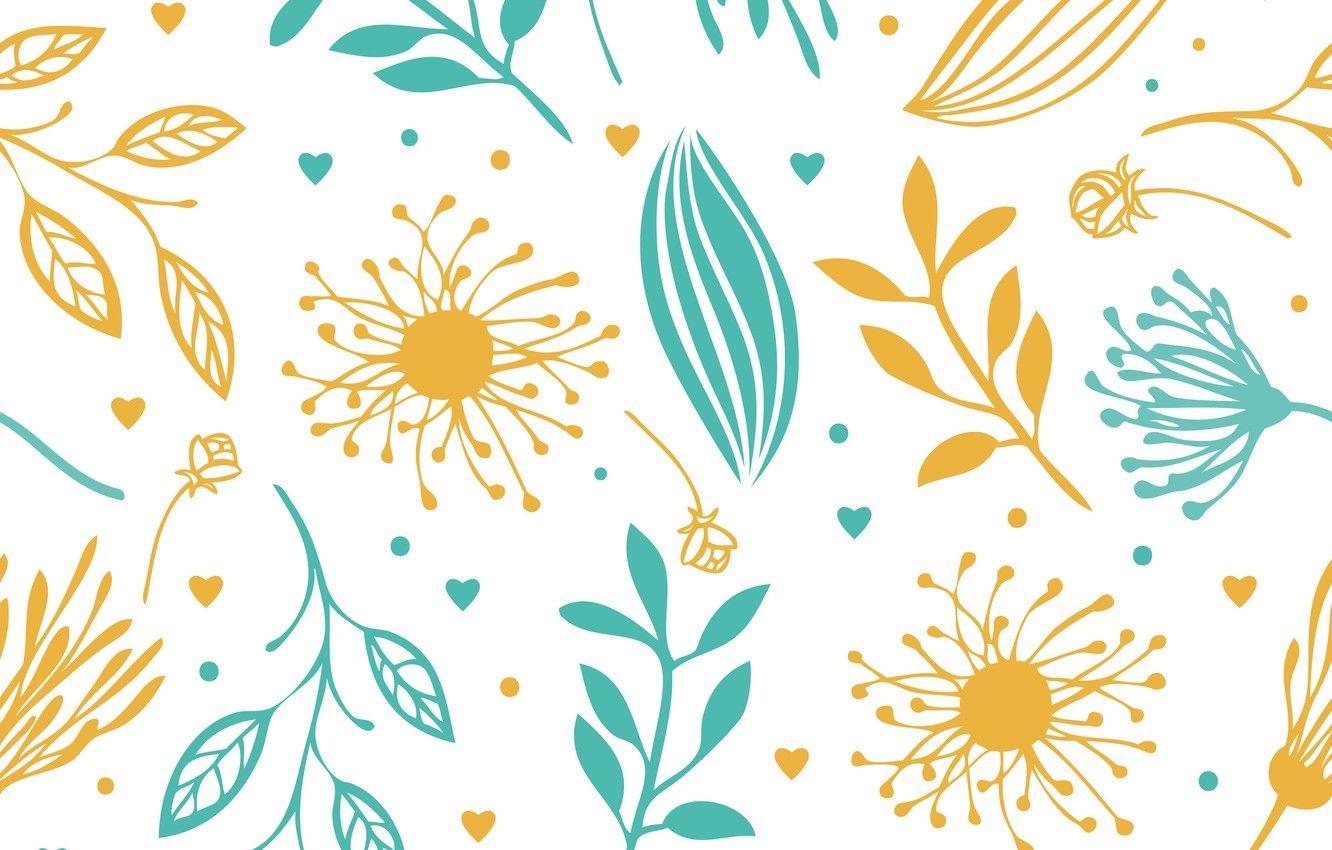 Blue And Yellow Floral Wallpapers Top Free Blue And Yellow Floral