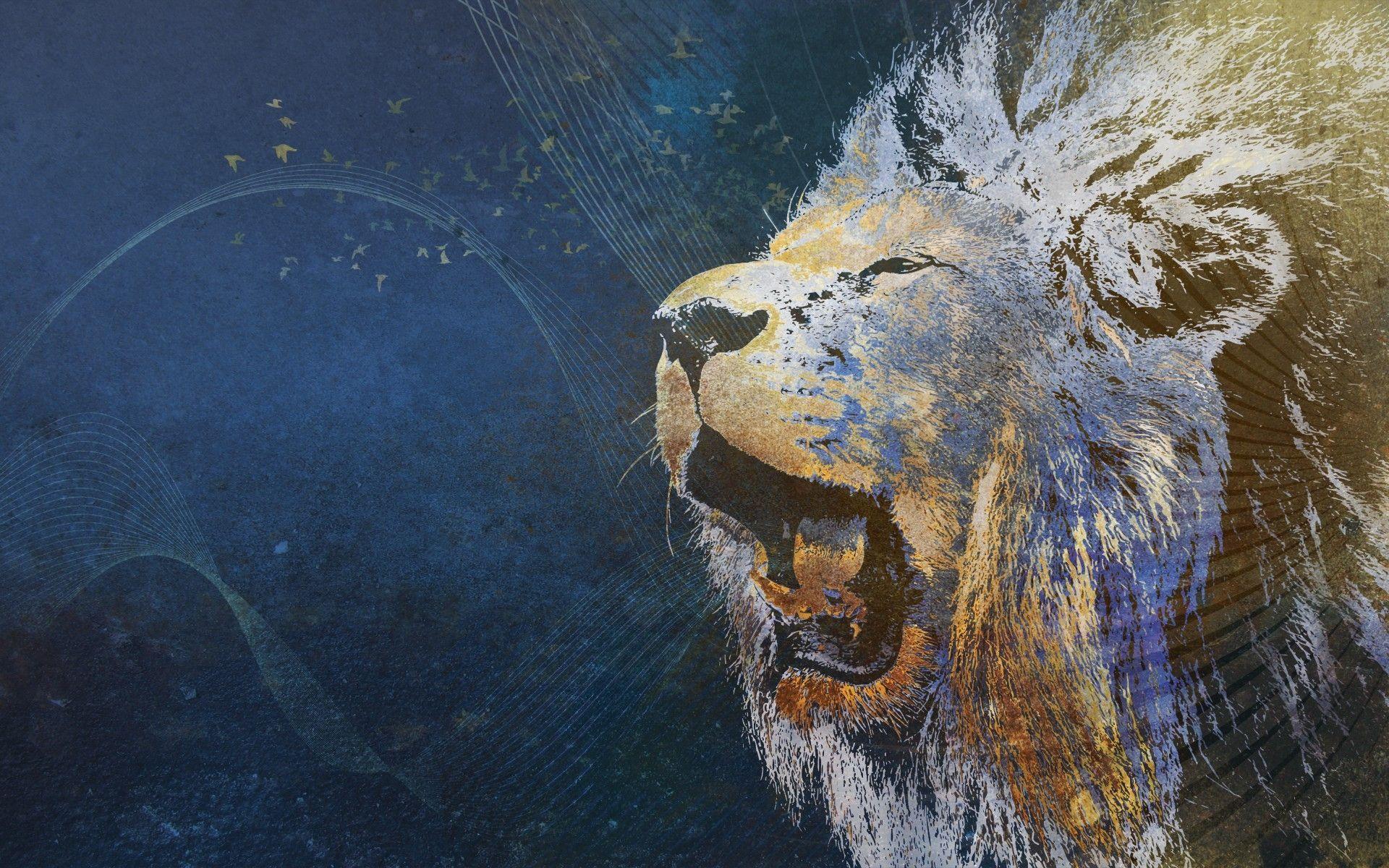 Abstract Lion HD Wallpapers - Top Free Abstract Lion HD Backgrounds ...