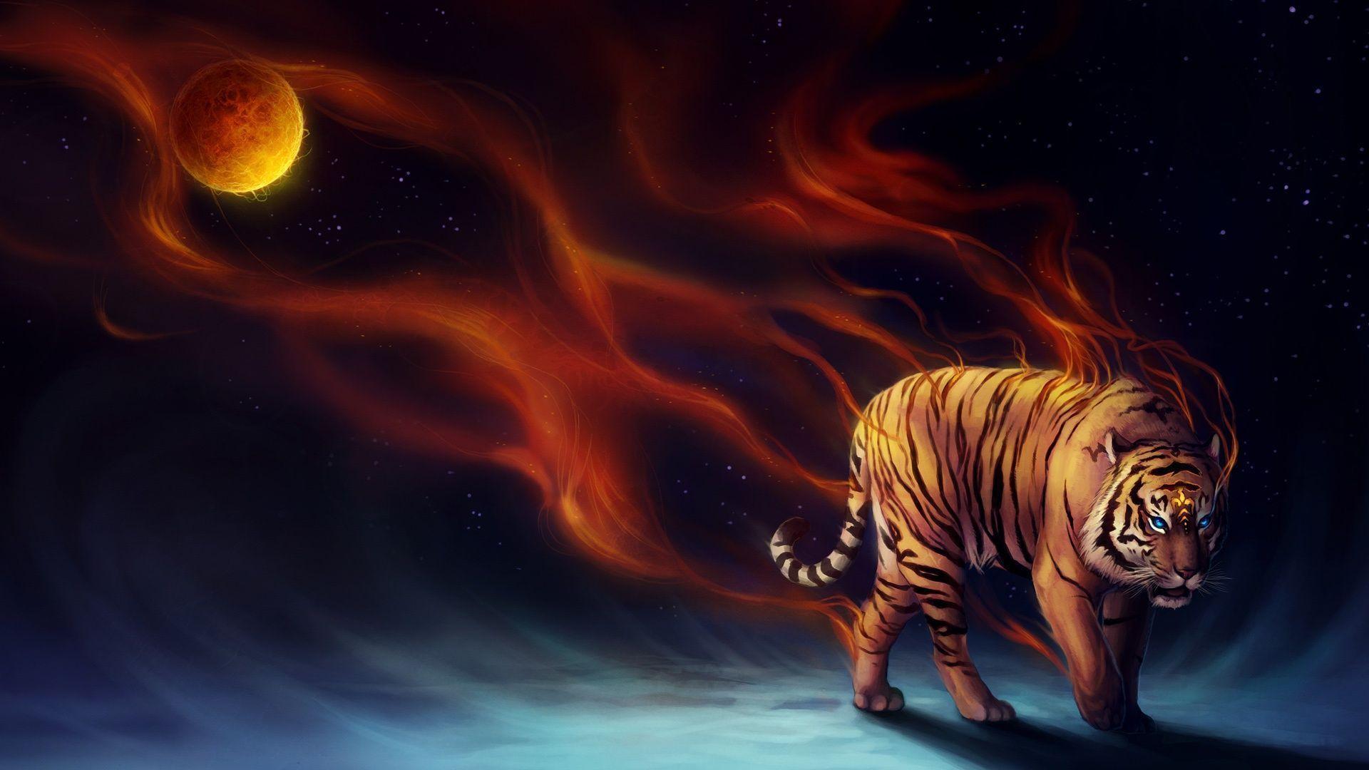 Abstract Tiger HD Wallpapers - Top Free Abstract Tiger HD Backgrounds ...
