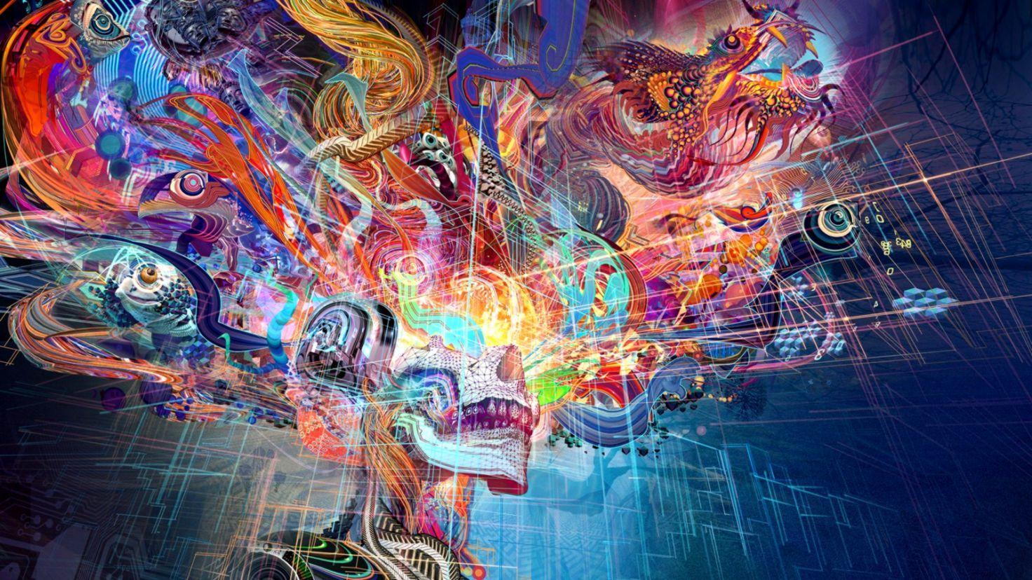 Colorful Skull Wallpapers - Top Free Colorful Skull Backgrounds ...