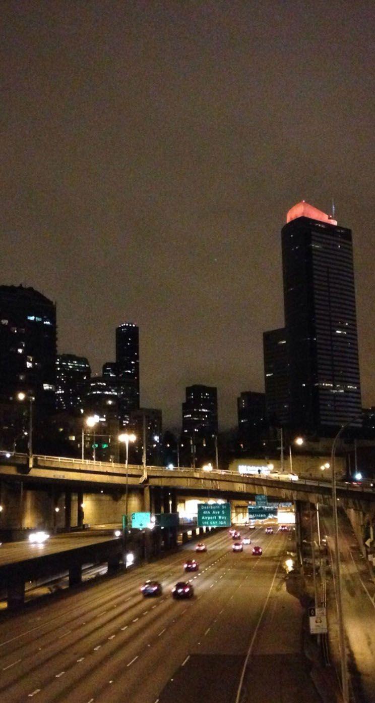Seattle at Night Wallpapers - Top Free Seattle at Night Backgrounds ...