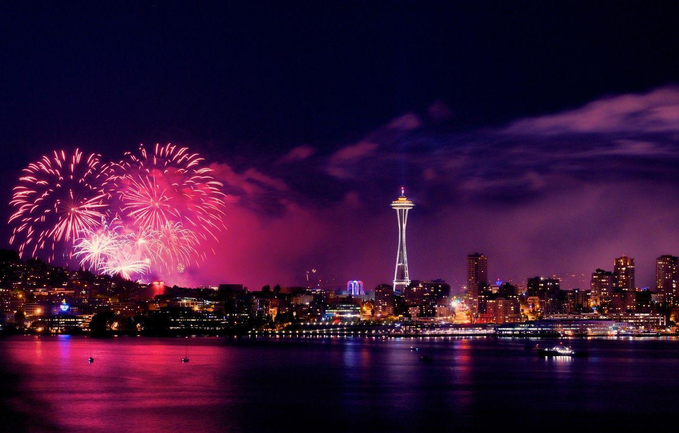 Seattle at Night Wallpapers - Top Free Seattle at Night Backgrounds ...