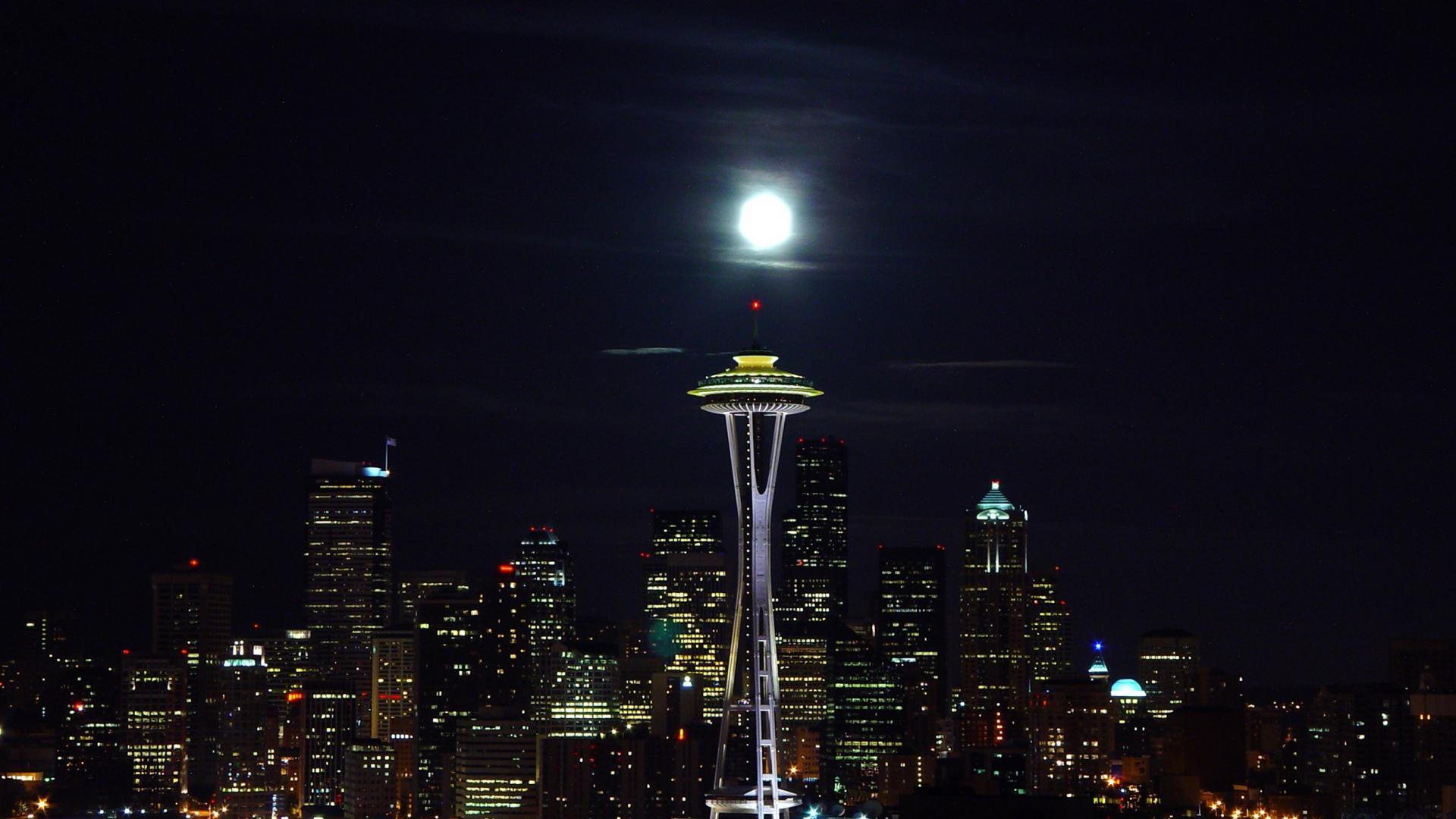 Seattle Night Wallpapers - Top Free Seattle Night Backgrounds ...