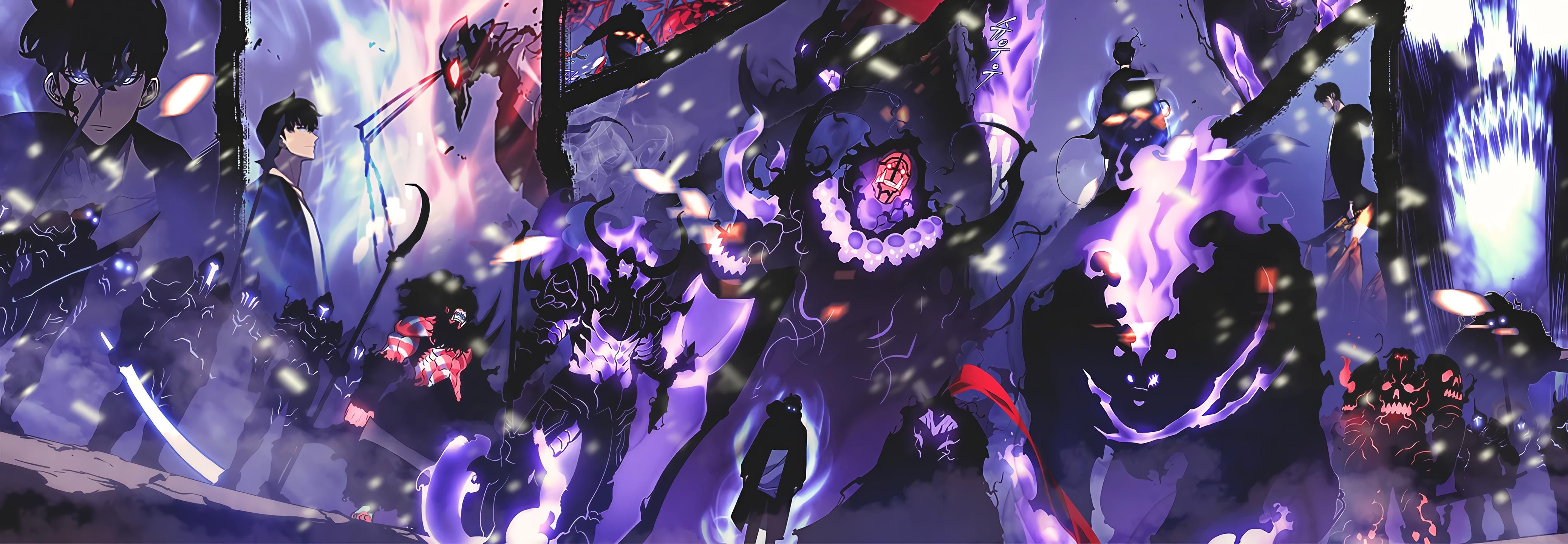 Solo Leveling Dual Monitor Wallpapers - Top Free Solo Leveling Dual ...