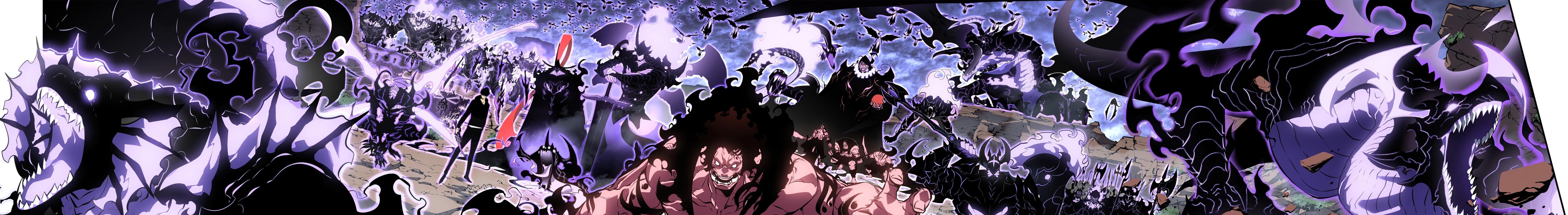 Solo Leveling Dual Monitor Wallpapers - Top Free Solo Leveling Dual ...