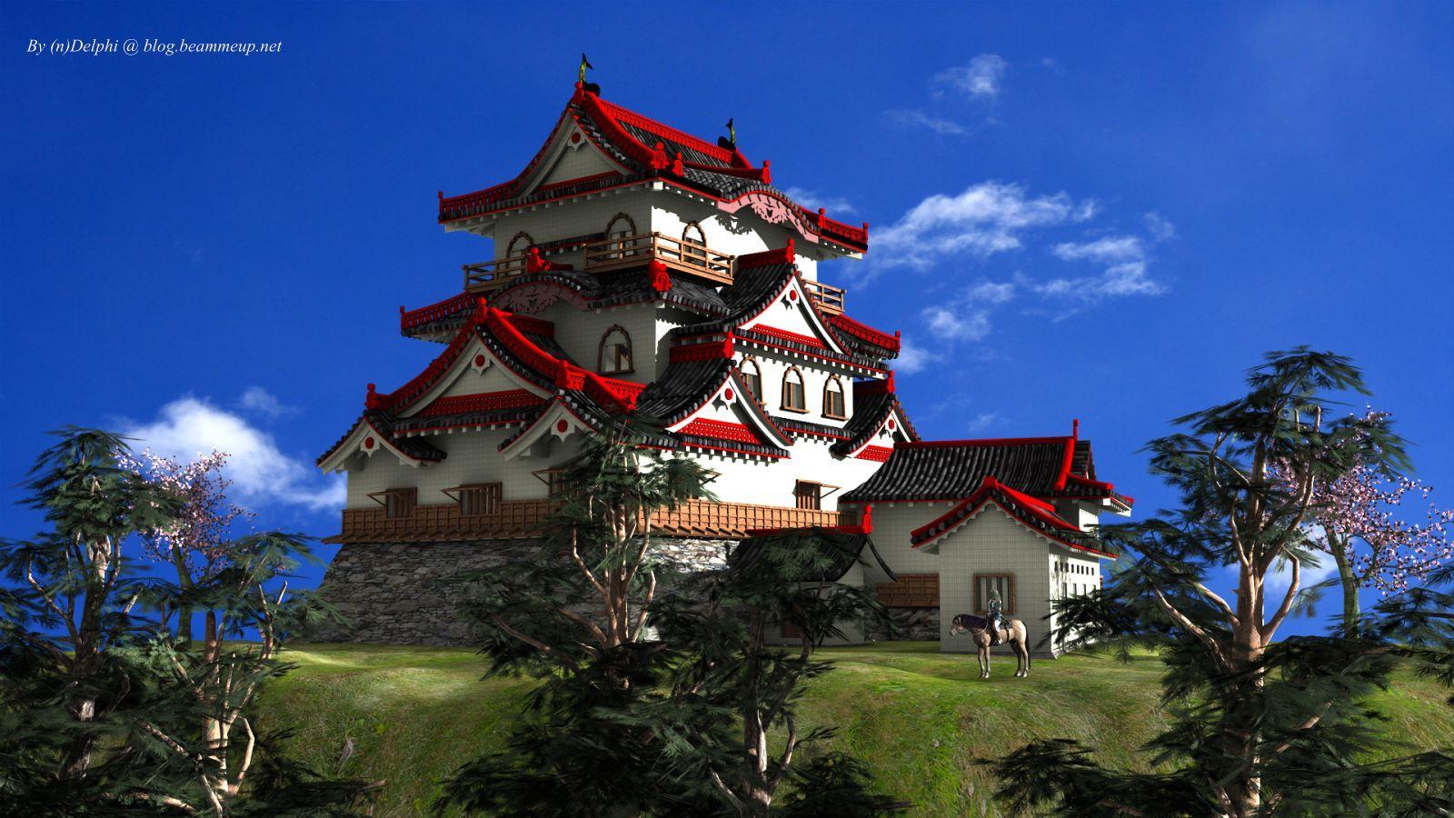 Japanese Castle Wallpapers - Top Free Japanese Castle Backgrounds ...
